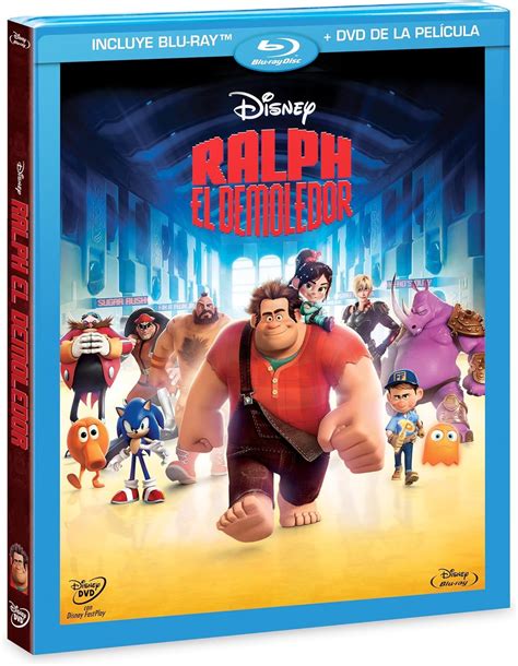 FEGYUJ Ralph El Demoledor BR DVD Combo Pack Blu Ray Amazon De
