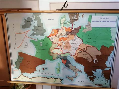 ANCIENNE CARTE ROULANTE carte murale d école tableau d enseignement