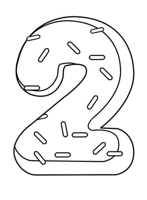 Pastel N Mero Para Colorear Imprimir E Dibujar Coloringonly