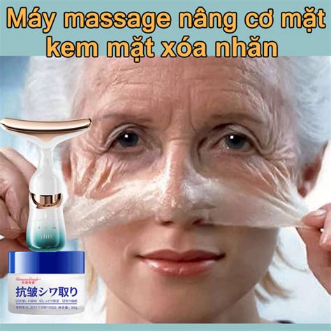Thiết bị làm đẹp chống nhăn Máy massage mặt bằng sóng siêu âm chống lão