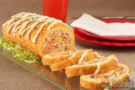 Receita De Rocambole Salgado Diferente Comida E Receitas