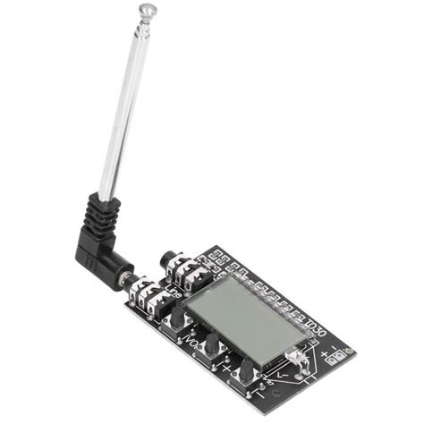 EJ life Module émetteur FM avec affichage LCD numérique 2 canaux 76MHz