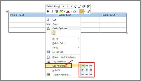 Tutorial Cara Membuat Mengatur Tabel Di Microsoft Word Riset