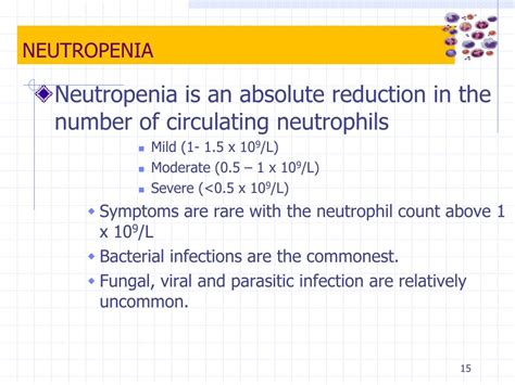 Neutropenia System Disorder Template
