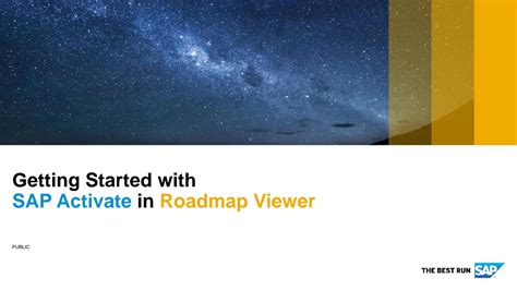 SOLUTION What Is A Sap Activate Methodology Implementation Roadmap