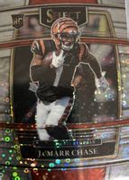 Ja Marr Chase 2021 Select 47 Concourse Disco Price Guide Sports Card