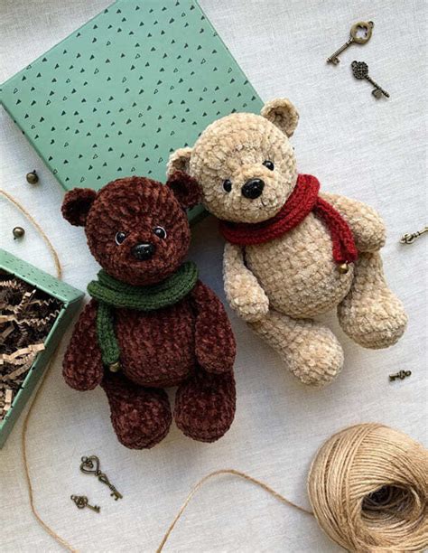 Crochet Plush Teddy Bear Amigurumi Pdf Free Pattern Lovelycraft