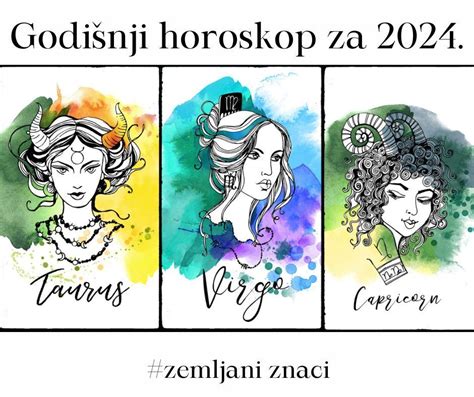 Godišnji horoskop za 2024 zemljani znaci Šta čeka Bika Devicu i