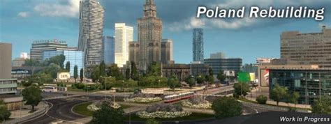 PROMODS ADDON POLAND REBUILDING 2 31 FIXED TO 1 34 MAP MOD ETS2 Mod