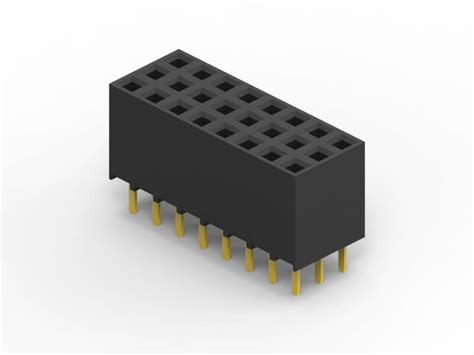 2 54mm Pitch Female Headers SCONDAR