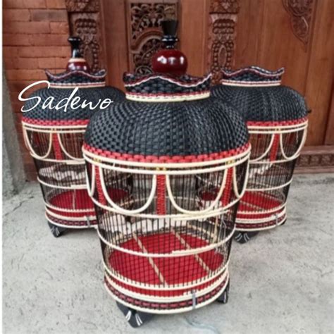 Jual Sangkar Perkutut Mahkota Rotan Shopee Indonesia