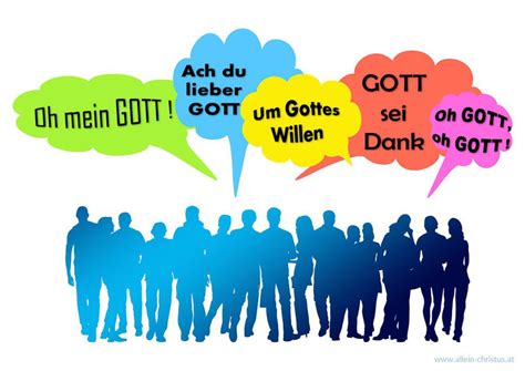 Du Sollst Den Namen Gottes Nicht Missbrauchen Allein Christus At