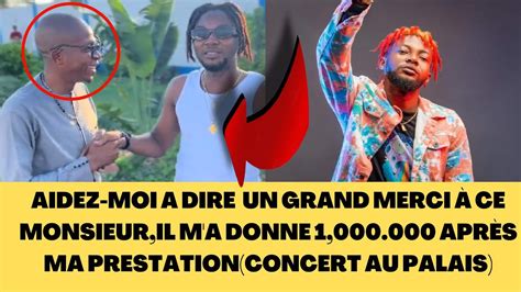 UN FAN DE SETHLO LUI OFFRE UN CHEQUE DE 1 MILLION FCFA Sethlo YouTube