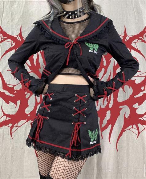 Shoptrashlair On Instagram Punk Style Outfits Cosplay Outfits Edgy