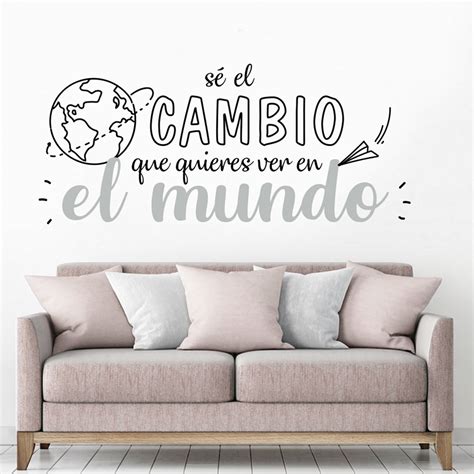 Sé el cambio que quieres ver en el mundo Ohlalá Vinilos