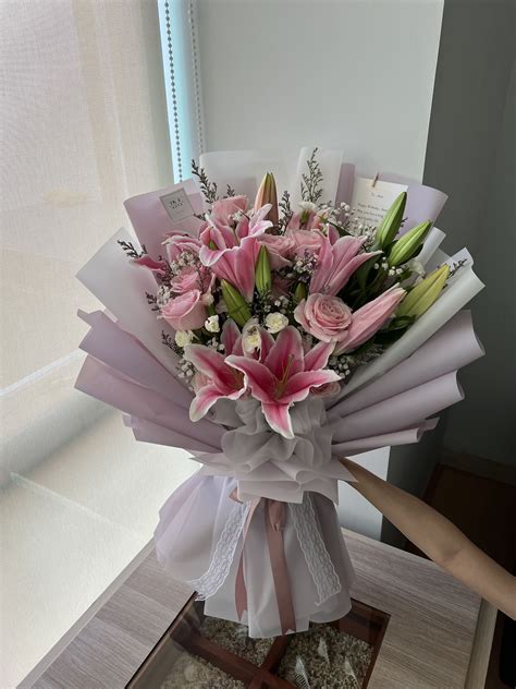 Pin De Sese Wu En Simple Bouquet Bloom Box Arreglos Florales