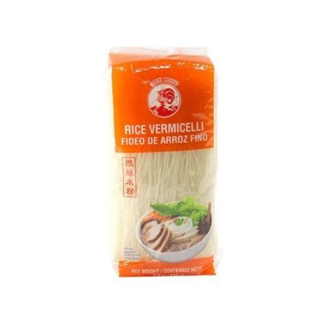 Fideos De Arroz Fino 220g Cock Brand Mermoz