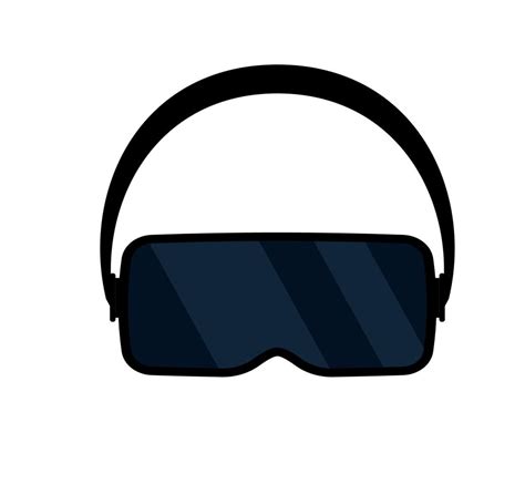 Vr Glasses Vector Virtual Reality Headset Icon Virtual Reality Helmet