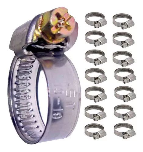 100 abrazaderas metálicas de acero inoxidable reforzadas color 1 2 x 3