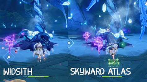 Nahida Skyward Atlas Vs The Widsith Genshin Impact YouTube