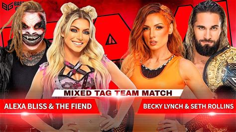 WWE 2K23 Alexa Bliss The Fiend Vs Becky Lynch Seth Rollins