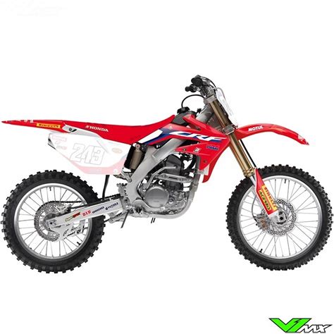 Blackbird Team HRC 20 21 Replica Graphic Kit And Seatcover Honda CRF250R
