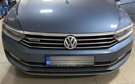 VW Passat B8 2017 Instalare Lumini Ambientale Fata Spate Originale