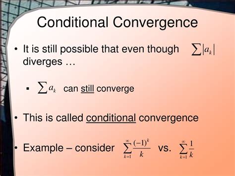 ppt alternating series absolute and conditional convergence powerpoint presentation id 2940720