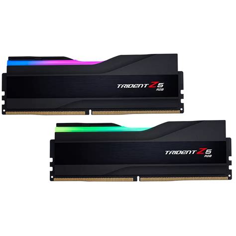 Memória DDR5 G Skill Trident Z5 RGB 32GB 2x16GB 5200MHz Black F5