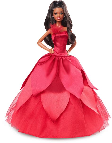 Questions And Answers Barbie Signature 2022 Holiday Collectible Brown