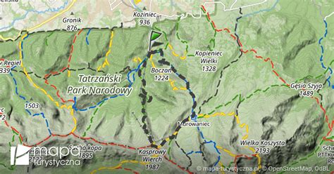 Trasa Ku Nice Ku Nice Mapa Turystyczna Pl