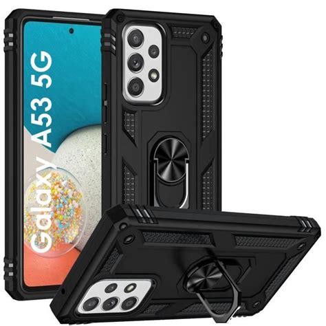 Coque Noir Pour Samsung Galaxy A G Protection Antichoc Shockproof