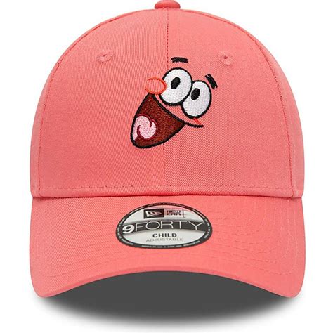 Gorra curva rosa ajustable para niño 9FORTY de Patricio Estrella Bob