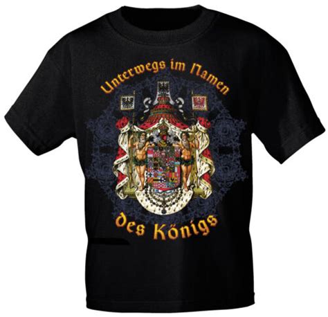 T Shirt S M L Xl Xxl Shirts Preussen Unterwegs Im Namen Des Koenigs