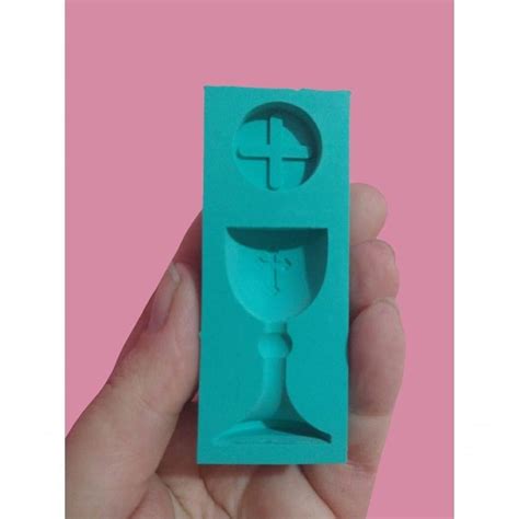 Molde Silicone Eucaristia Santo Grau Cálice Casas Bahia