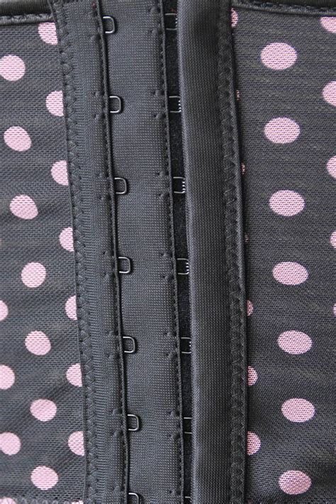 Pin Up Polka Dot Underwire Corset N
