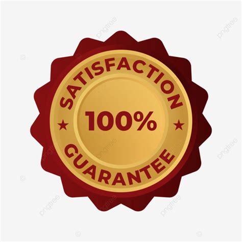 Vetor De R Tulo De Garantia De Satisfa O Edit Vel Gratuitamente