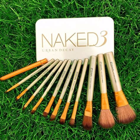 Kit 12 Pincel Estojo Profissional Maquiagem Brush Naked 3 R 39 00 Em