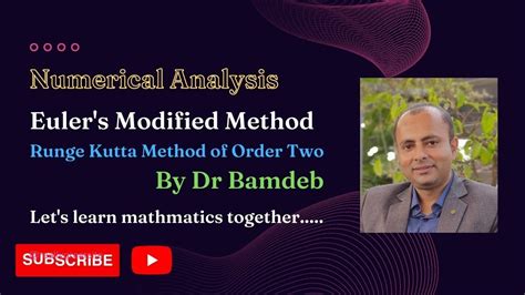 euler s modified method numerical analysis initial value problem rk method of order 2