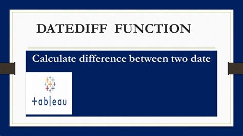 How To Calculate Difference Between Two Date Youtube