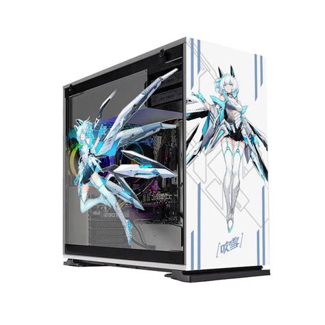 Personalizável pc caso adesivo diy anime desktop computador gabinete