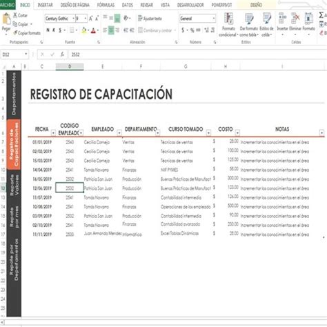 Modelo De Capacitaciones