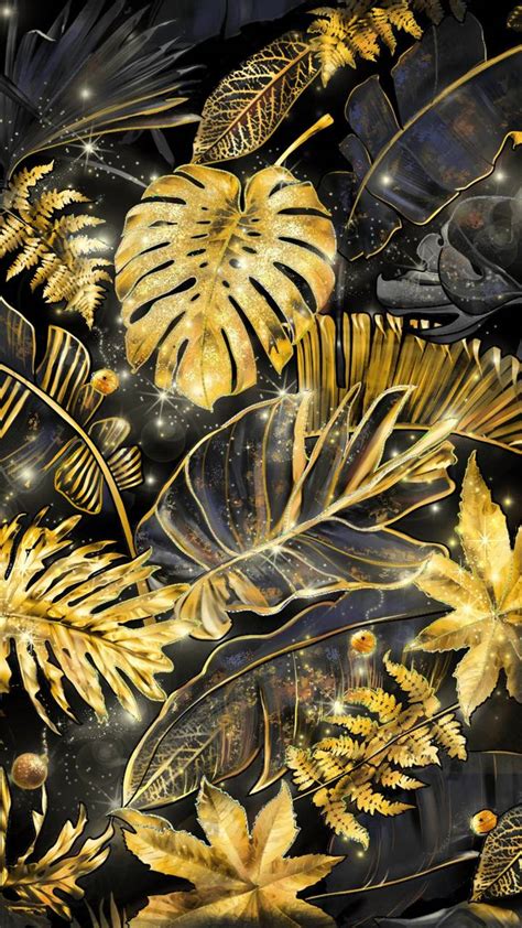 Gold Leaf Wallpaper Unminifycode