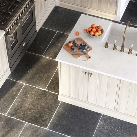 Belgian Bluestone Floor Impermo Tegels Natuursteen Parket