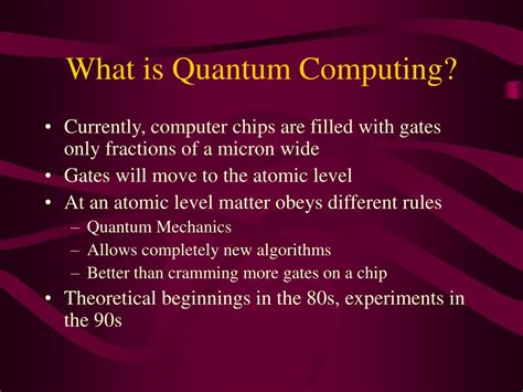 ppt on quantum computing ppt on quantum computing
