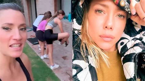 Mica Viciconte mostró el exigente entrenamiento de las hijas de Nicole