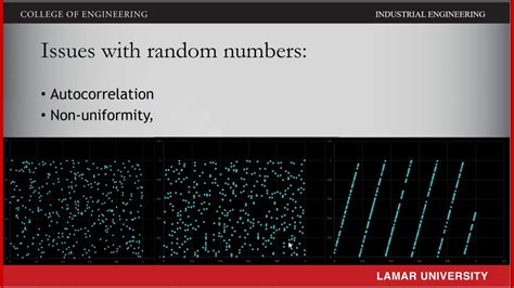 simulation inputs generating random numbers youtube