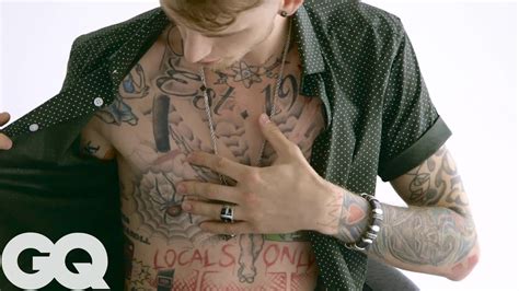 Machine Gun Kelly Explains The Stories Behind His Tattoos Tattoo Tour