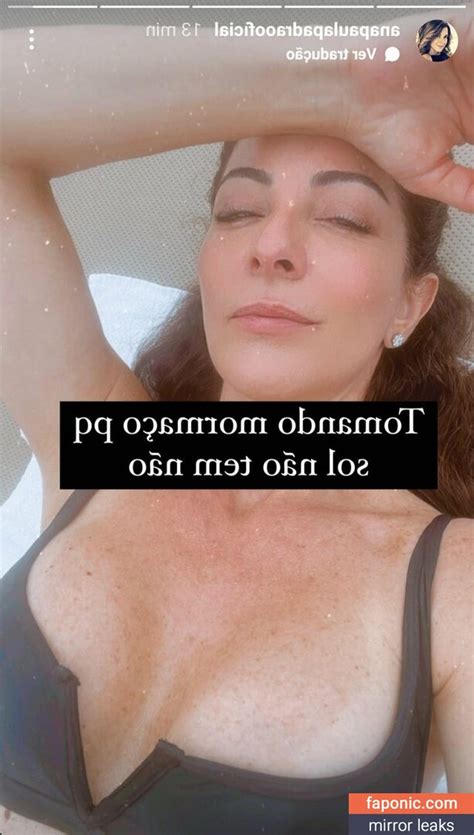Ana Paula Padr O Aka Anapaulapadraooficial Nude Leaks Photo Faponic