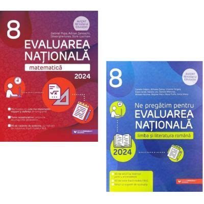 Pachet Editura Paralela 45 Evaluarea Nationala 2024 Matematica Si